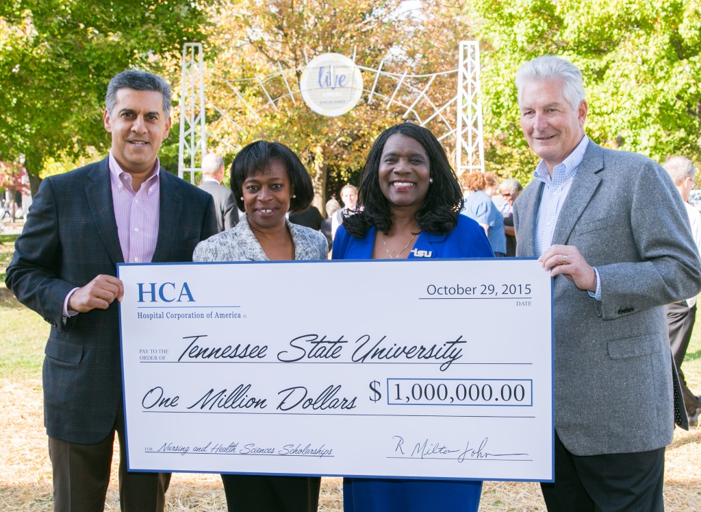 TSU receives $1 million commitment from health care giant, HCA ...