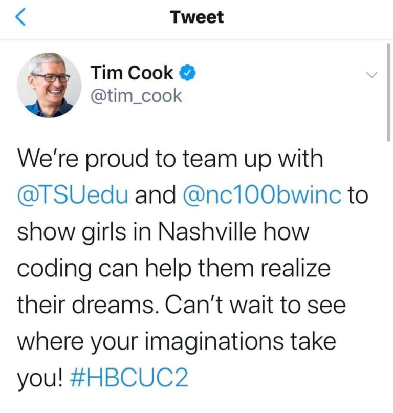 TSU-Apple Coding Initiative Introduces Girls To Coding and STEM ...