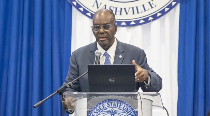 TSU interim President unveils 100-Day plan during fall gathering ...