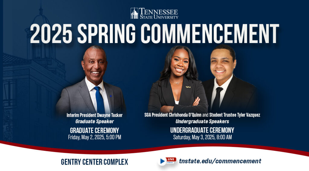 TSU’s Spring Commencement Ceremonies to Feature Inspiring Keynote ...